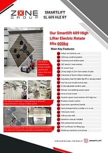Smartlift-SL-609-HLE-RT - Zone Group